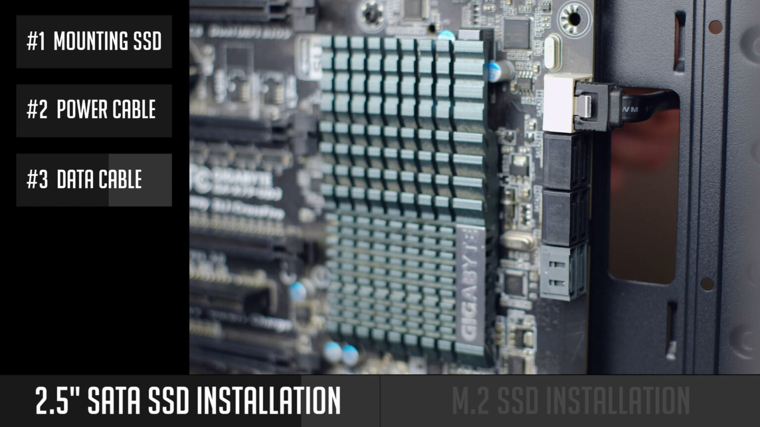 HOW TO INSTALL SSD 2020 - SATA & M.2 SSD EASY Step by Step Beginners ...