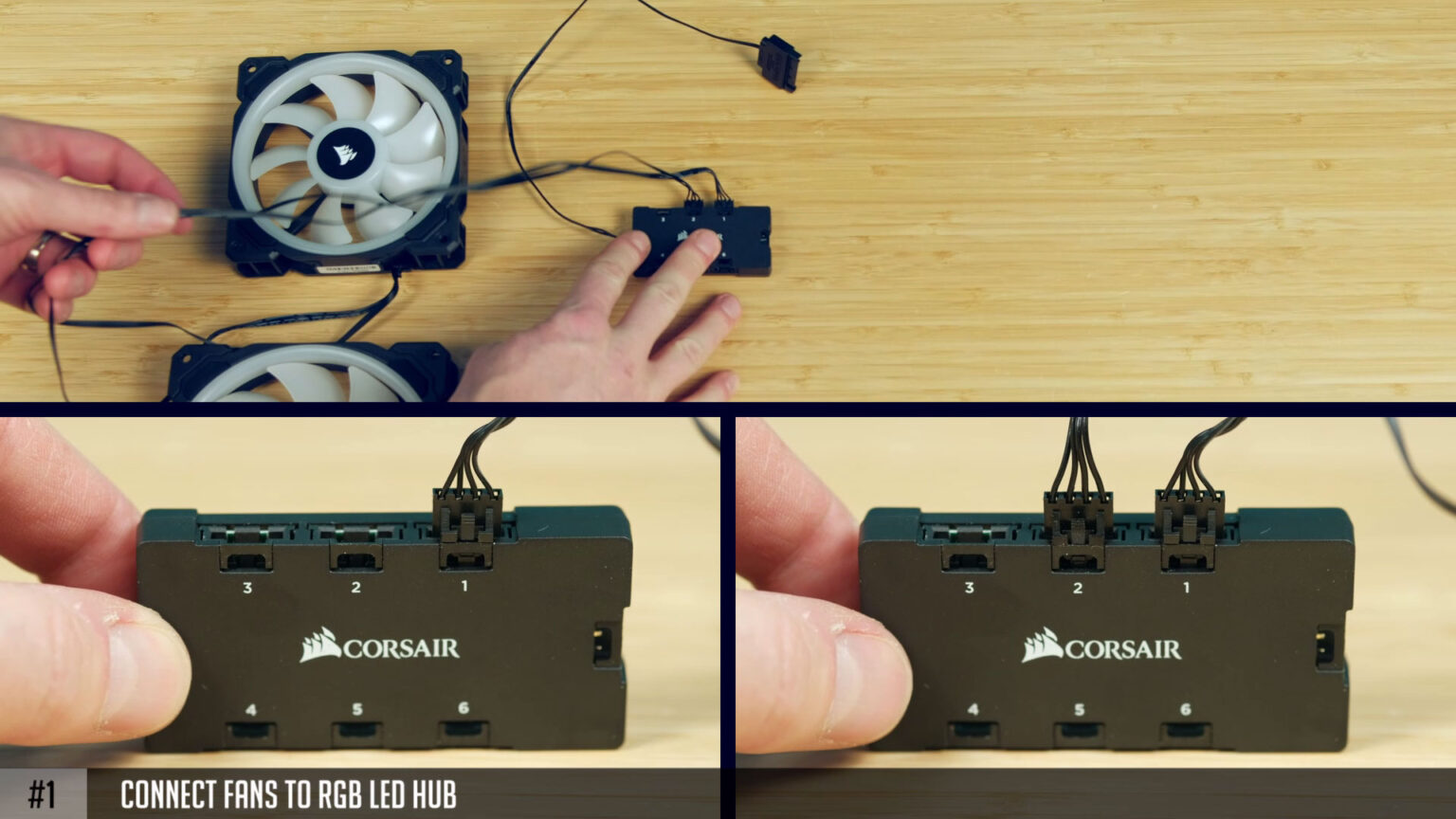 PREMIUM RGB - CORSAIR LL120 & LL140 FANS - Installation guide / Sound ...