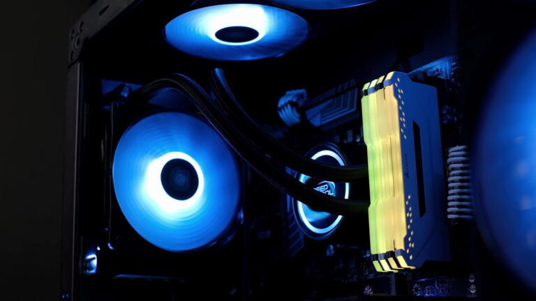 Insane Full Tower RGB PC Case - Anidees AI CRYSTAL XL PRO • Epic Game ...