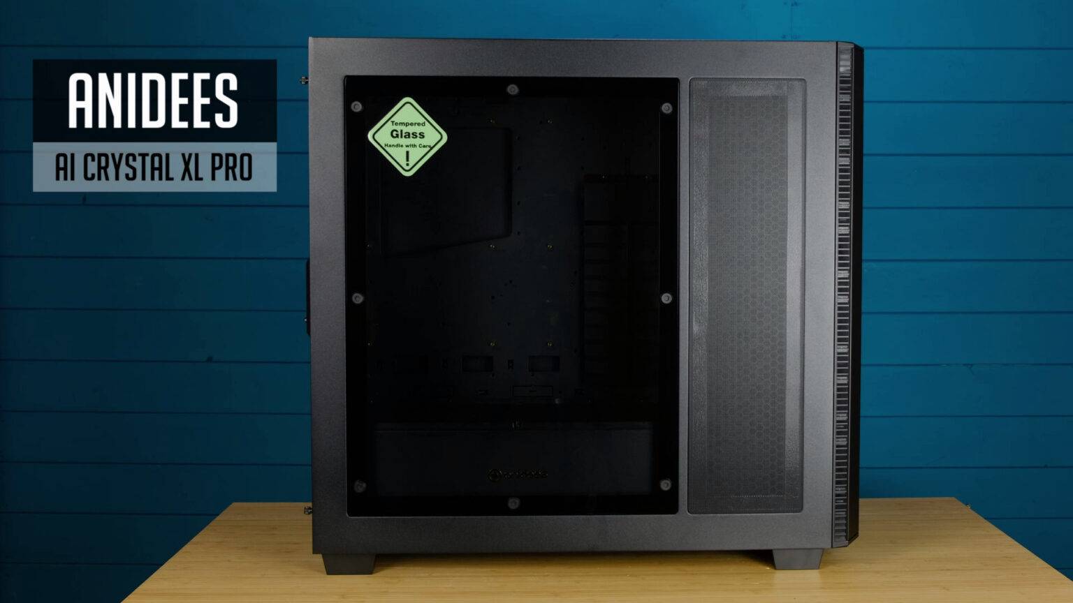 Insane Full Tower RGB PC Case - Anidees AI CRYSTAL XL PRO • Epic Game ...