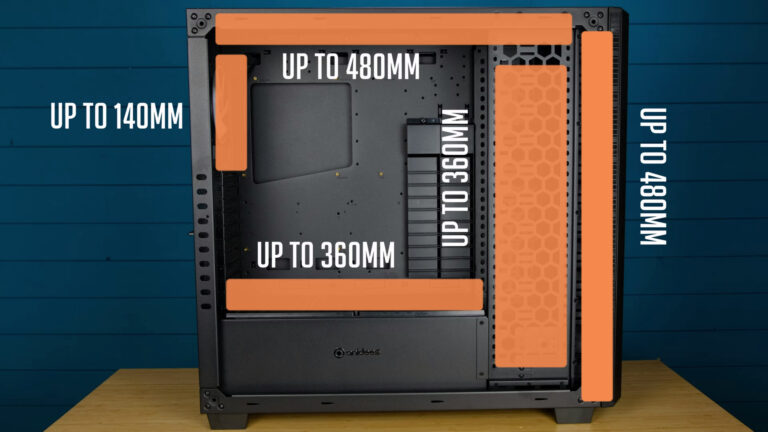 Insane Full Tower RGB PC Case - Anidees AI CRYSTAL XL PRO • Epic Game Tech