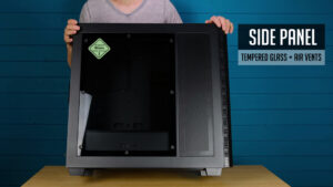 Insane Full Tower RGB PC Case - Anidees AI CRYSTAL XL PRO • Epic Game ...