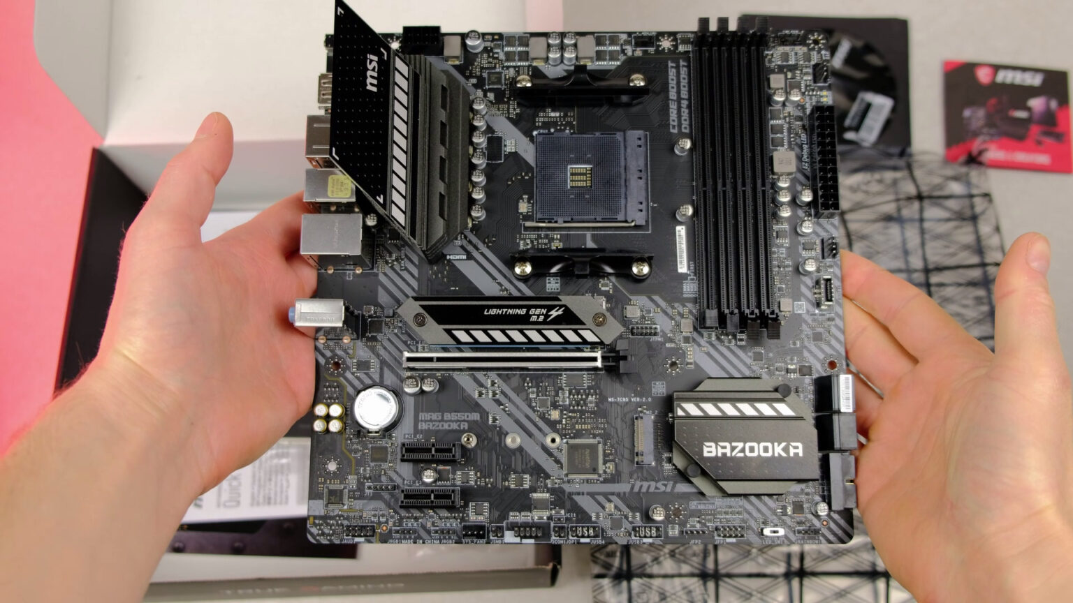 MSI MAG B550M Bazooka Overview - Best Affordable VRM Motherboard for ...